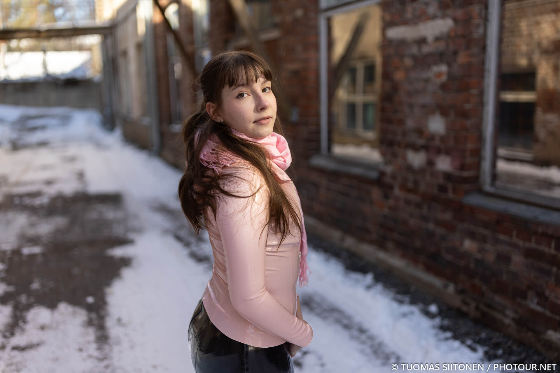 Project L: Part 118 - Bunny's Pink Latex Hoodie